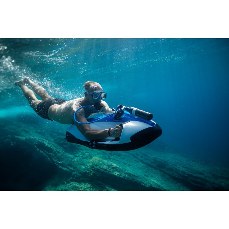 Mini refillable scuba tank - mini underwater breathing device