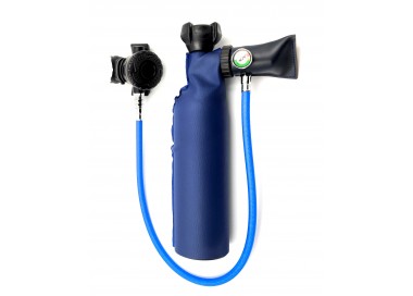 Scuba diving DIN kit 0,8 L / 50 cu in tank to breathe underwater