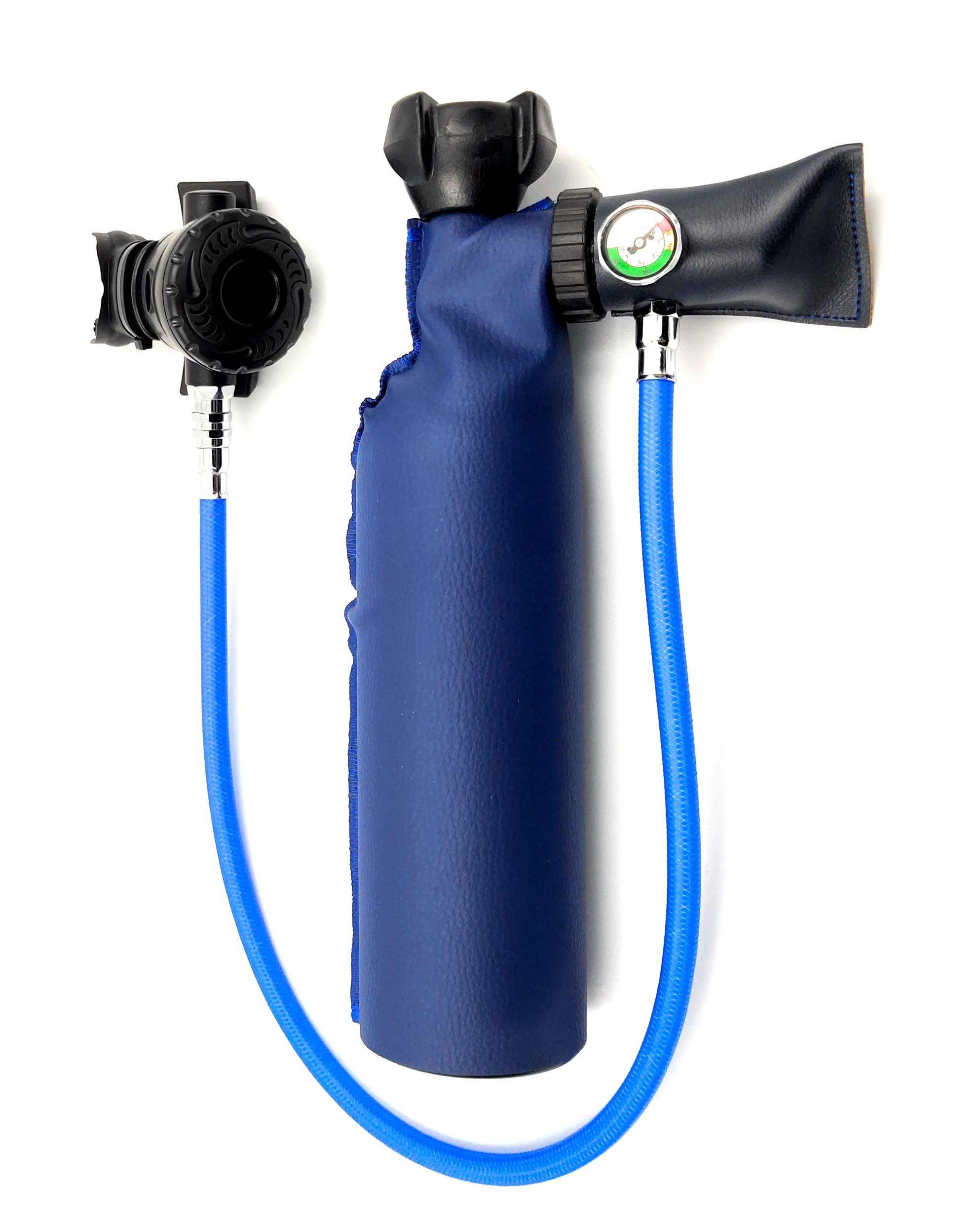 Mini Tauchflaschen für 2 Personen - Kit Kompressor - 1 liter tank