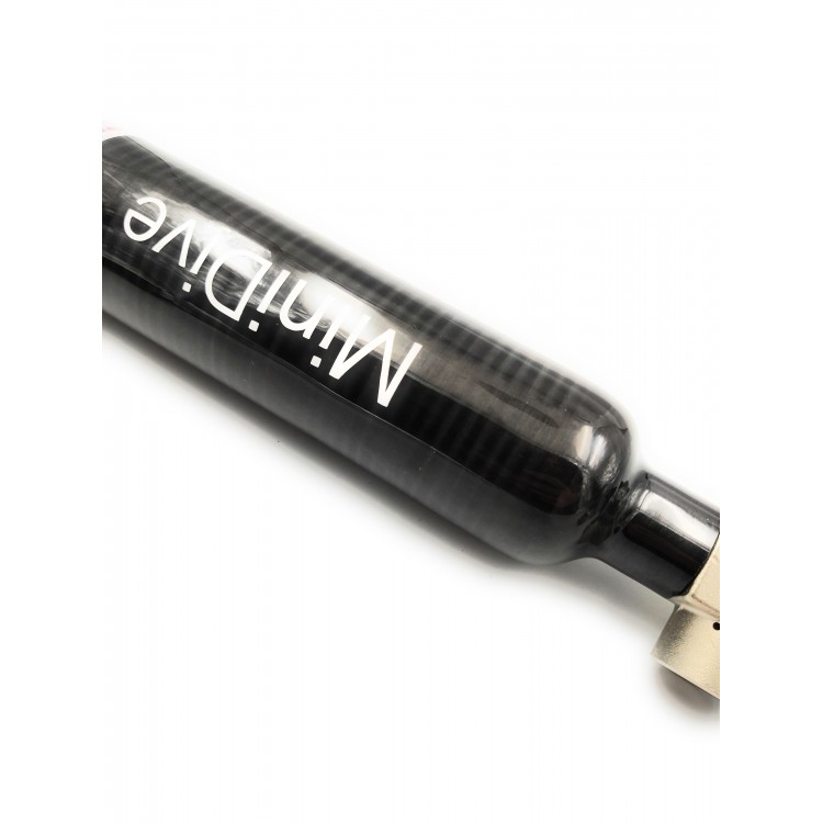 Mini refillable scuba tank - mini underwater breathing device