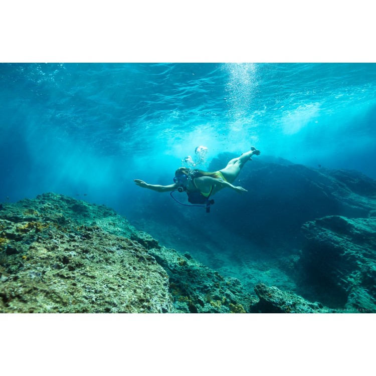 Scuba diving equipment - 2x Small tanks - Smaco mini scuba tank
