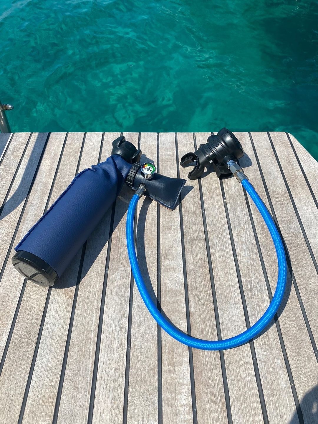 Mini Scuba Tank With Compressor 200 bar 3000 psi For Scuba Diving