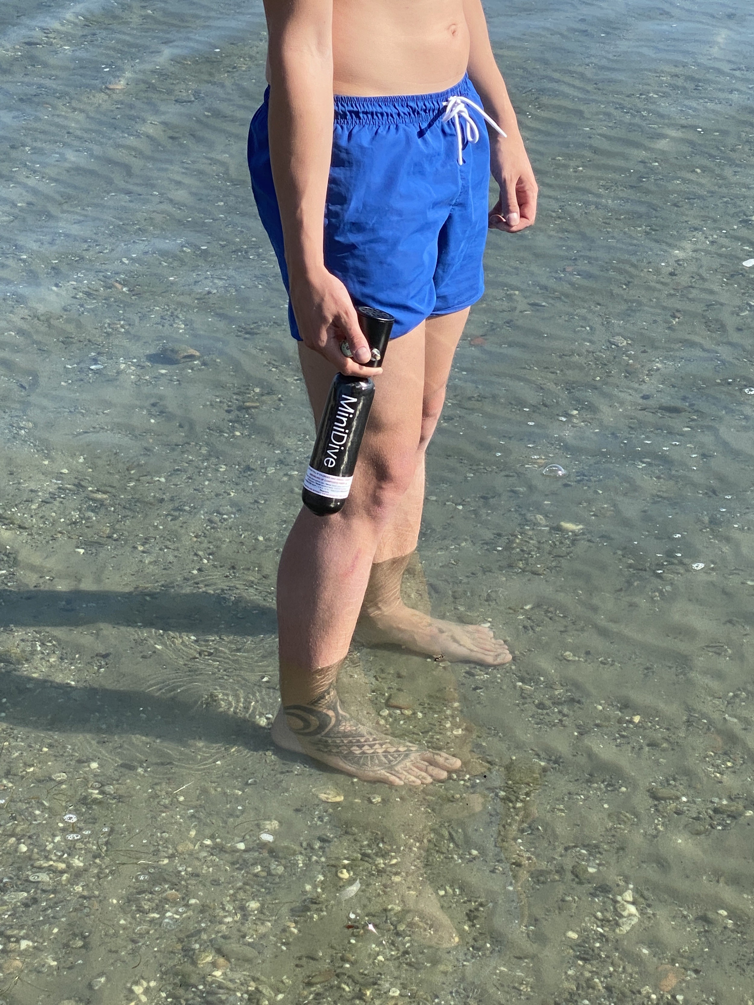 Carbon fiber diving tank - Mini air tank for snorkeling